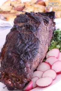 Standing Bone-in Rib Eye Roast Recipe - Today's Delight
