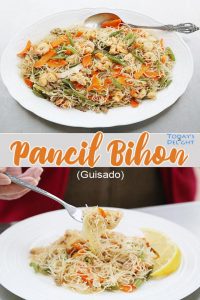 Pancit Bihon Recipe - Today's Delight