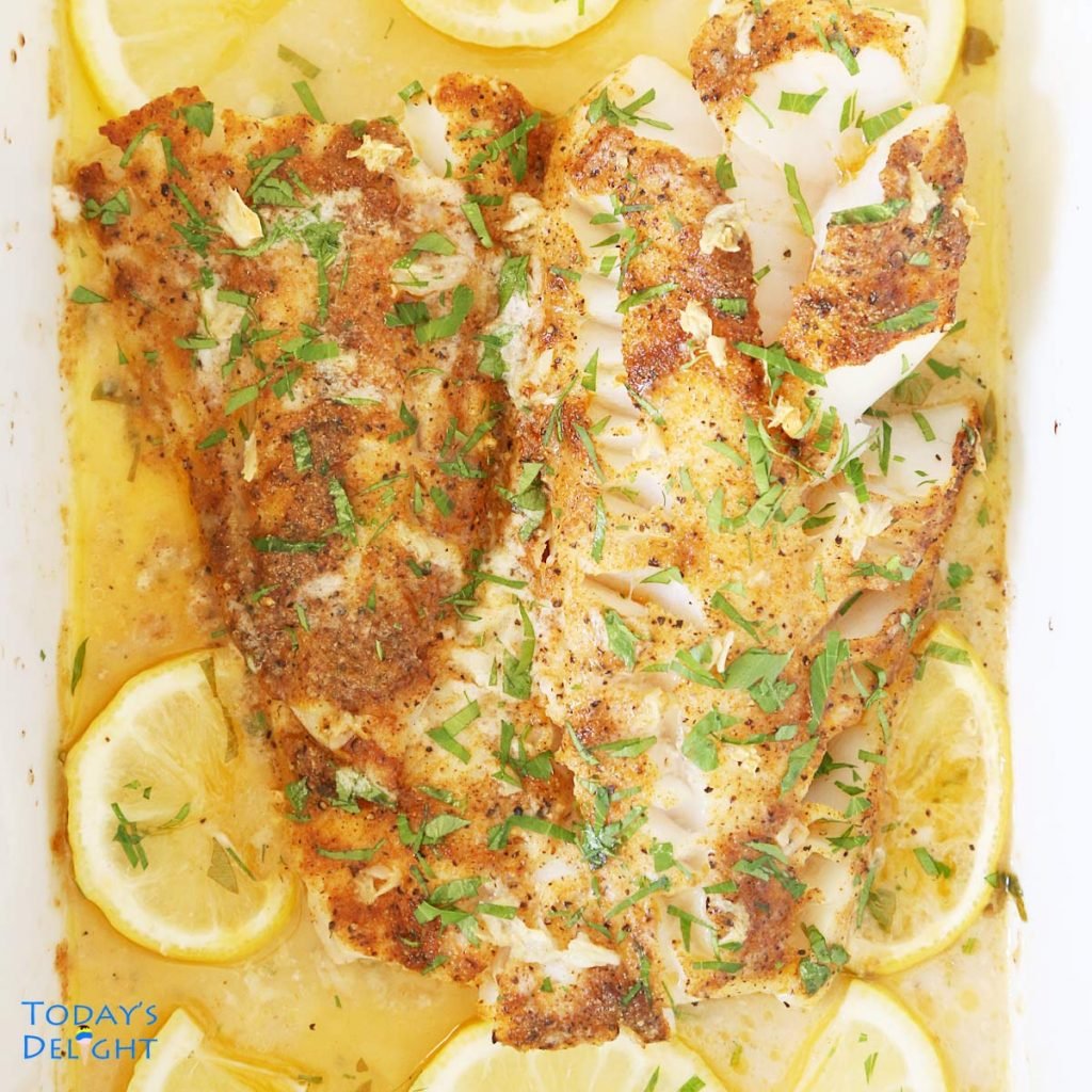 Garlic Butter Baked Cod - Today's Delight